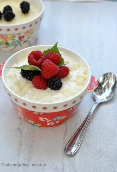 Mom’s Rice Pudding Recipe – Grabandgorecipes