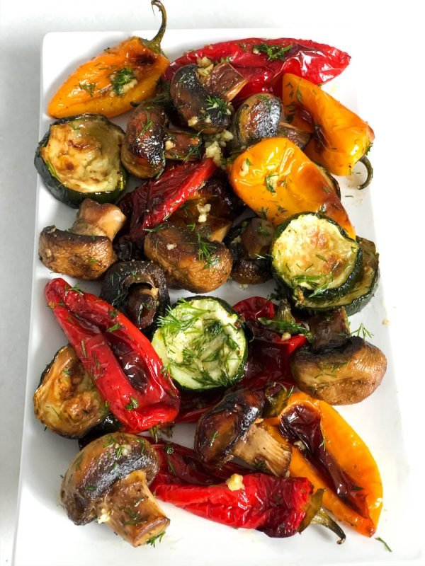 Roasted Vegetables with Garlic and Dill – Grabandgorecipes